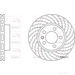 Apec Black Brake Disc Front (DSK2309B)