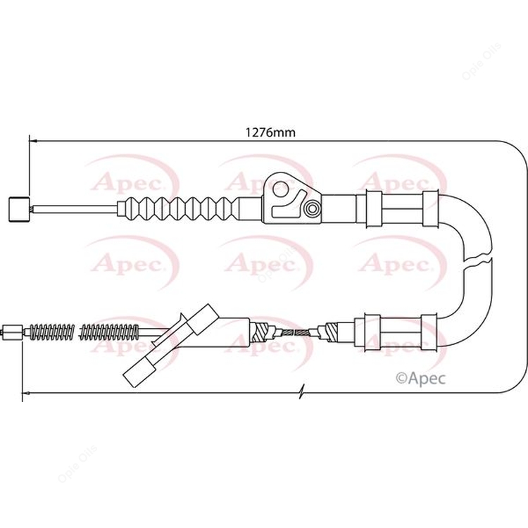 Apec Brake Cable (CAB1437)