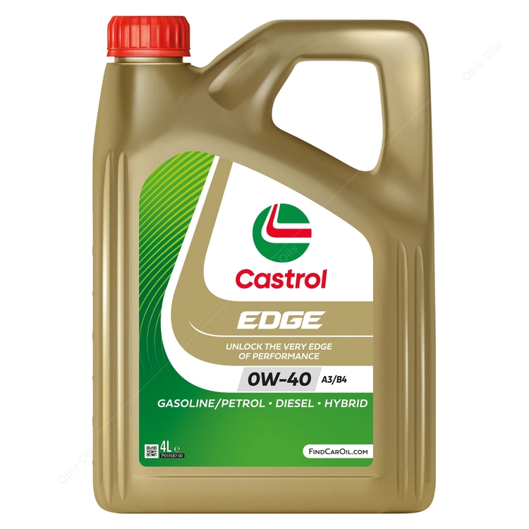 Castrol Edge 0w 40 A3 B4 Fully Synthetic Engine Oil