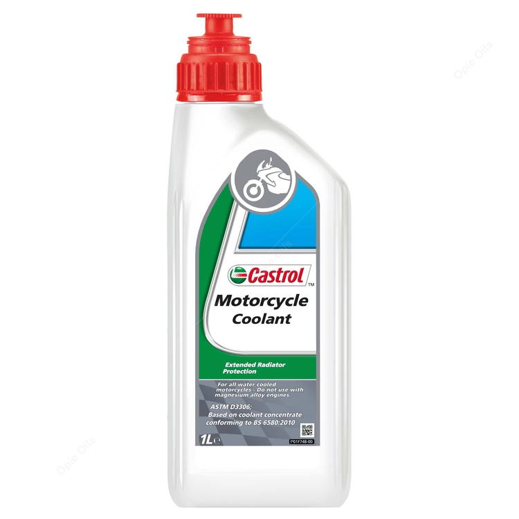 Castrol Motorcycle Coolant / Antifreeze - Ready to Use