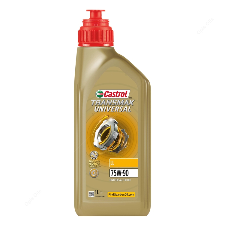 Castrol TRANSMAX Universal LL 75W-90 Fully Synthetic Transmission Fluid