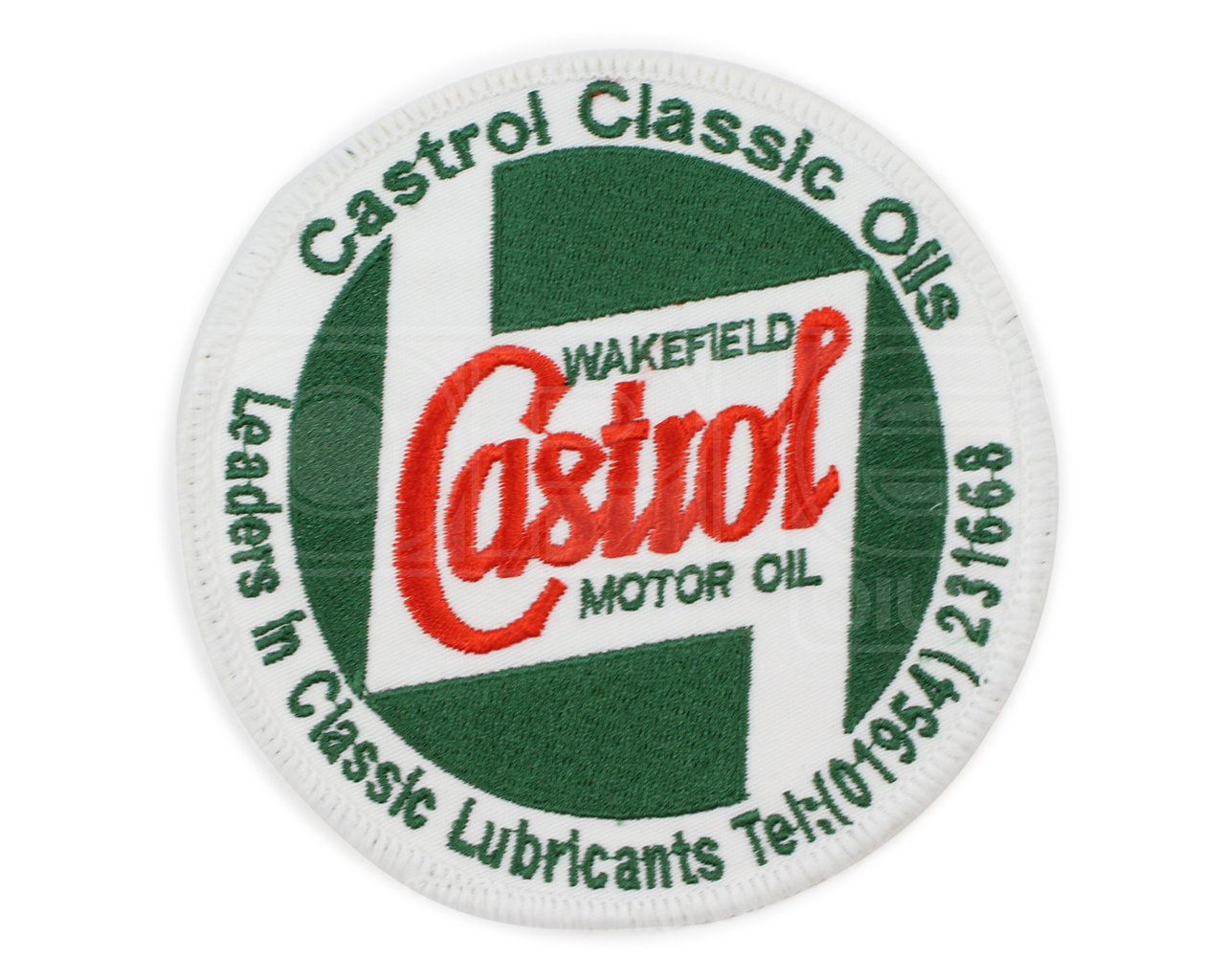 Castrol Classic Woven Cloth Badge