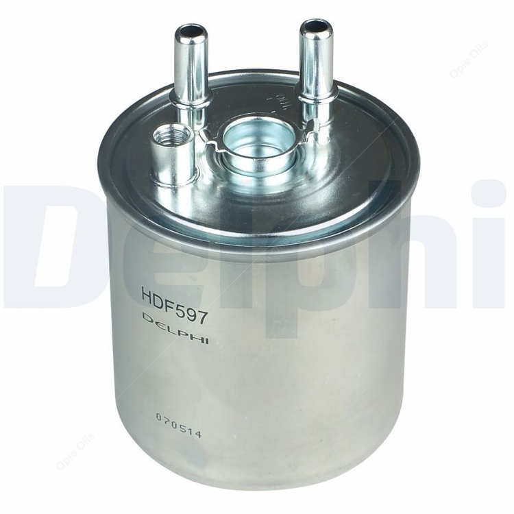 Delphi Diesel Fuel Filter (HDF597) with quick coupling Fits: Renault