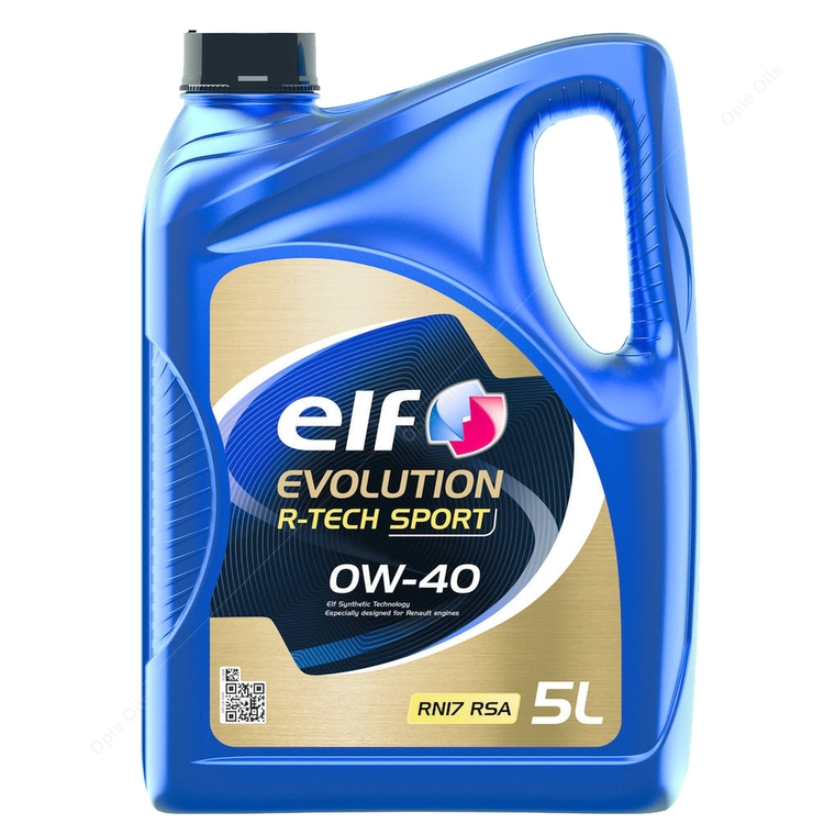 Elf Evolution R Tech Sport 0w 40 Fully Synthetic High Performance Engine Oil