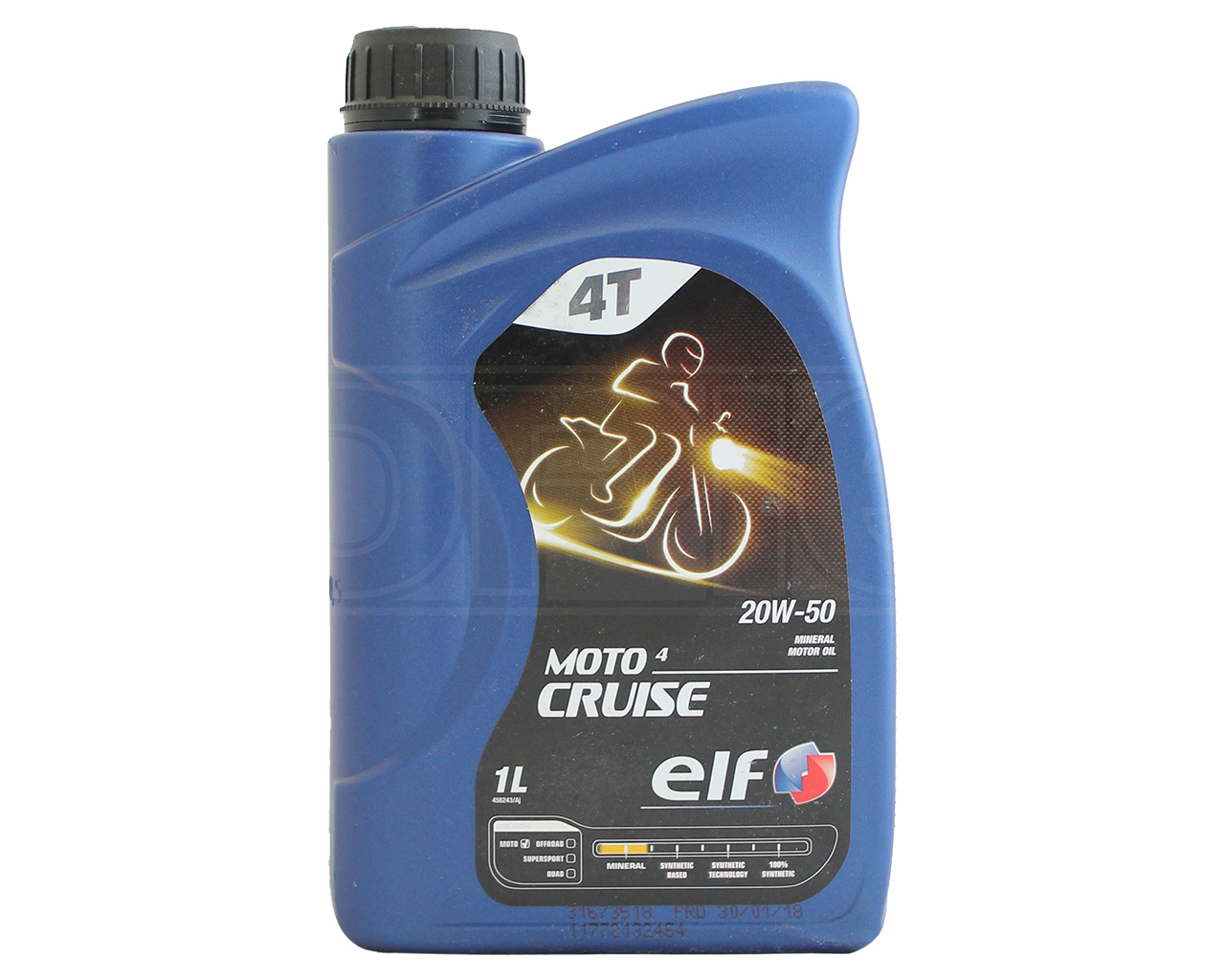 ELF MOTO 4 Cruise 20W50 Motorcycle Engine Oil