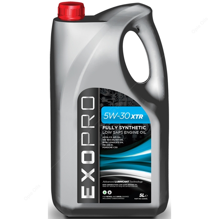 EXOPRO 5W-30 XTR Fully Synthetic Low Saps Engine Oil
