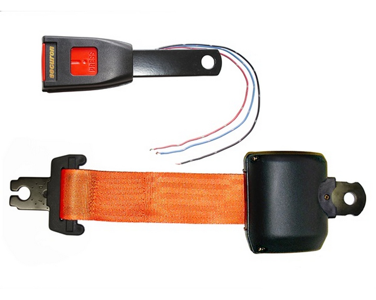 Retracting Lap & Electric Switch Buckle Seat Belt - SECURON 2220/15ELSAEOR