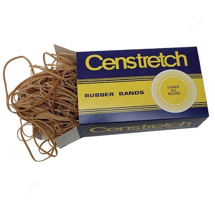 High Quality Everyday Rubber Bands 6mm x 150mm - 454g Box - Lyreco 720508A