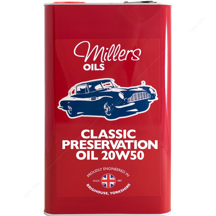 Millers Oils Classic Preservation Oil 20W-50 Mineral Oil