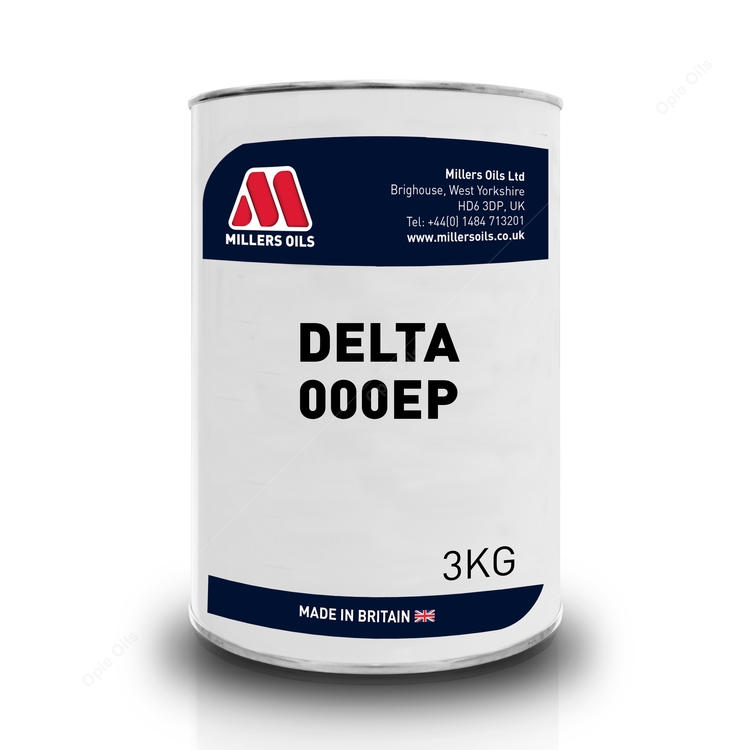 Millers Oils Delta 000EP (Extreme Pressure) Lithium Based Semi-Fluid Grease