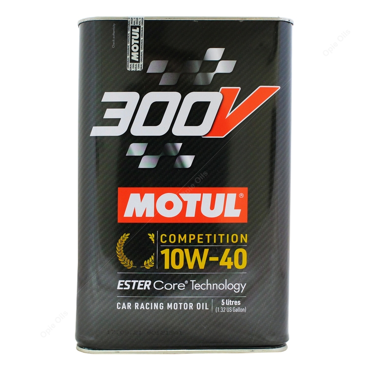 Motul 300V Competition 10W-40 Ester Core Technology Racing Car Engine Oil