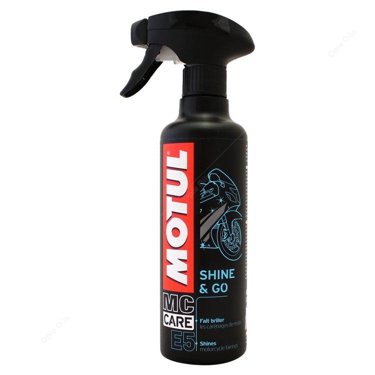 Motul MC Care E5 Shine & Go - Silicone Motorcycle Polish Spray