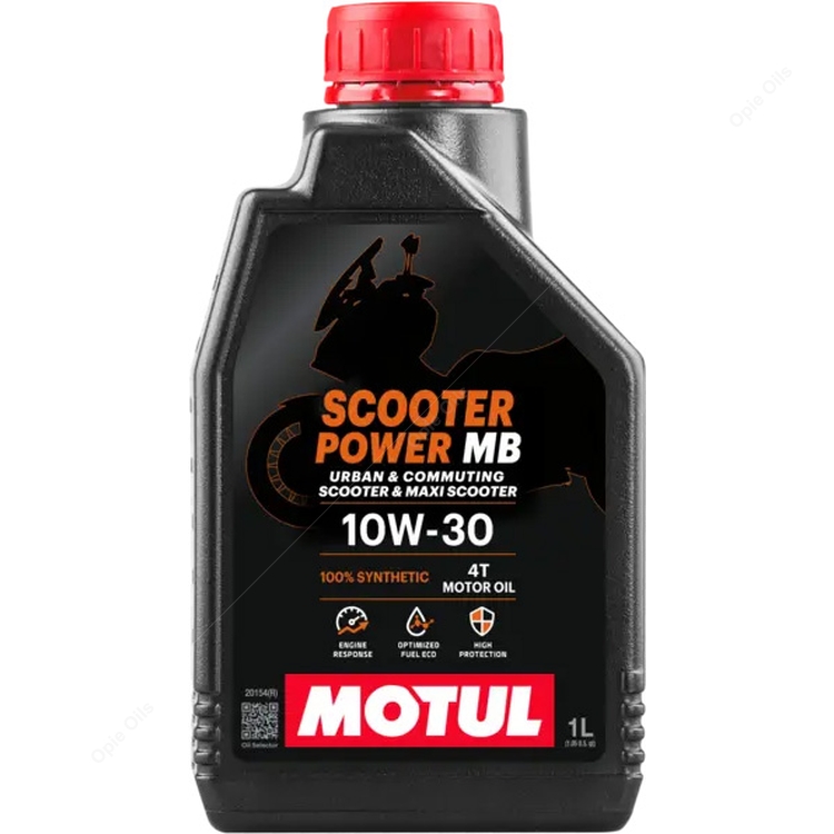 Motul Scooter Power 4T 10W-30 MB Fully Synthetic Engine Oil