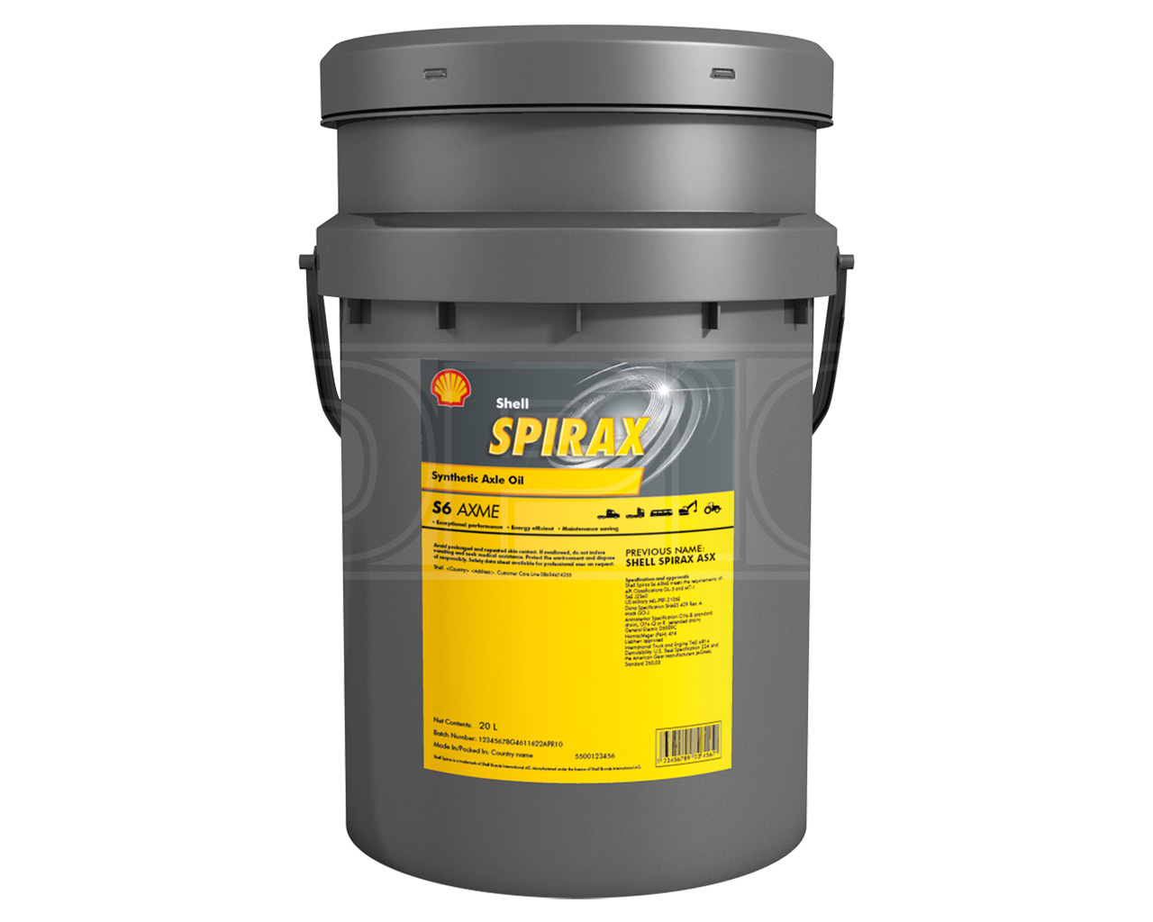 Shell Spirax S6 AXME 75w-140 GL-5 Scania Extended Drain Gear Oil