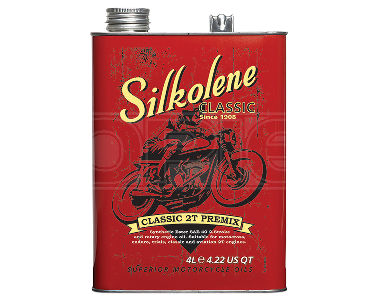 Silkolene Classic 2T PreMix - SAE 40 Synthetic Ester Engine Oil (Fuchs)