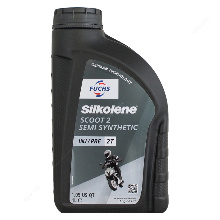Silkolene SCOOT 2 Semi-Synthetic 2-Stroke Engine Oil (Fuchs)