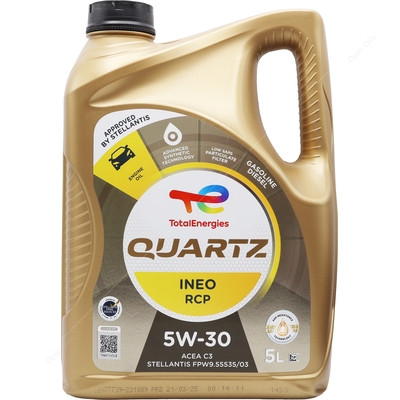 TotalEnergies Quartz Ineo RCP 5w-30 Advanced Synthetic Engine Oil